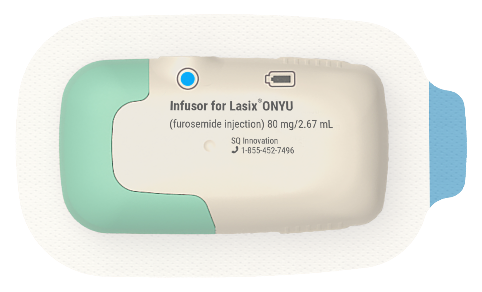 Lasix® ONYU (furosemide injection) 80 mg/2.67mL for subcutaneous use