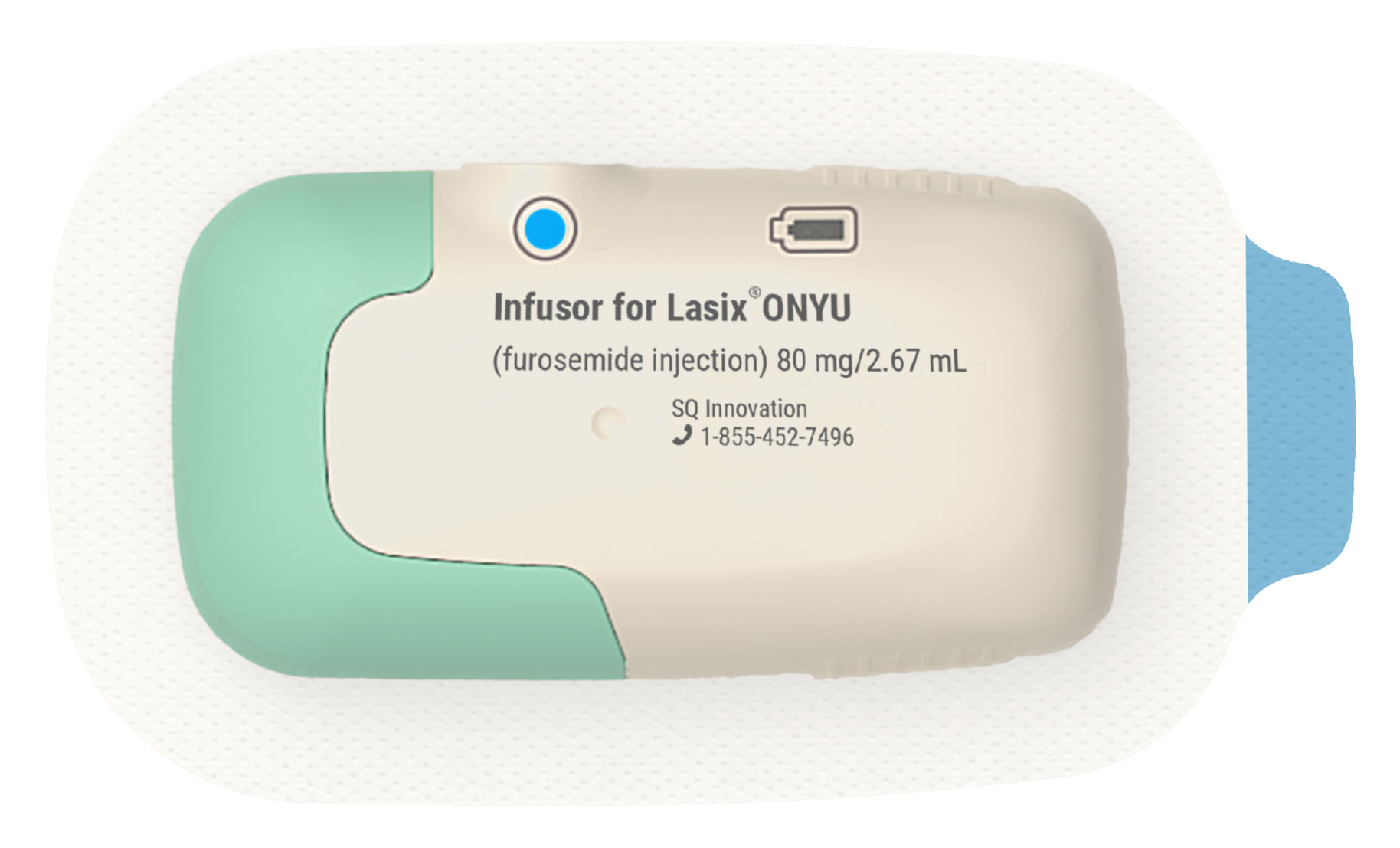 Lasix® ONYU (furosemide injection) 80 mg/2.67mL for subcutaneous use
